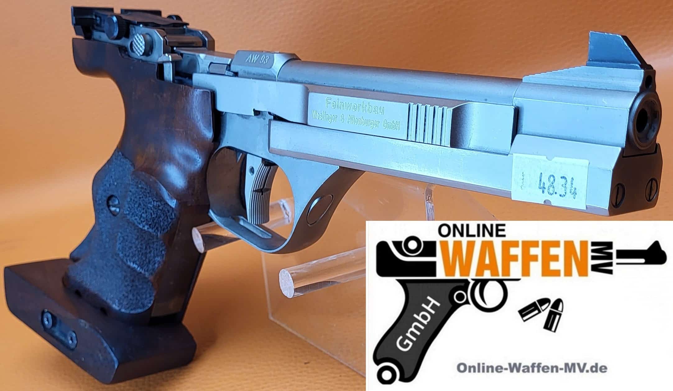 Online-Waffen-MV Wysluch GmbH – Sehr guter Zustand ! Feinwerkbau AW 93